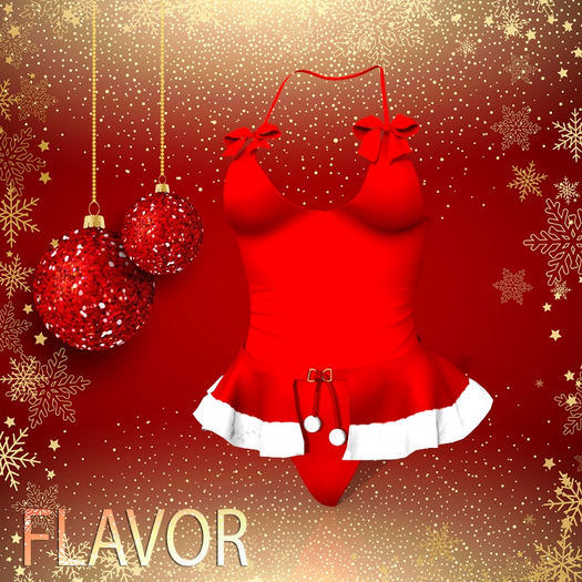 Second Life Marketplace Larax Red Christmas Outfit